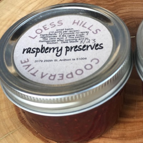 Raspberry Preserves 8 oz